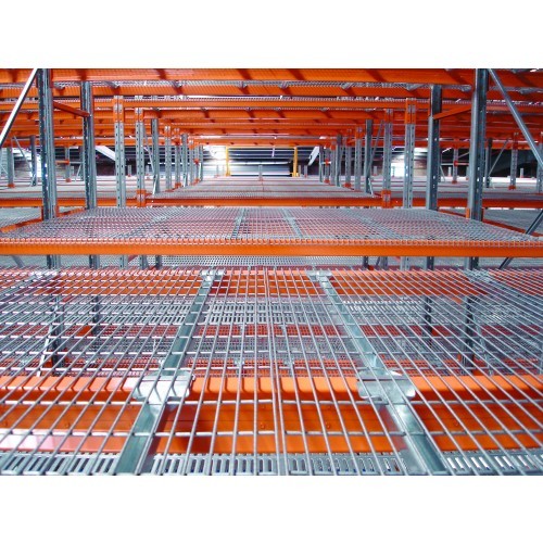 Quality Galvanized Wire Mesh Decking Powder Coated for Warehouse / Supermarket for sale