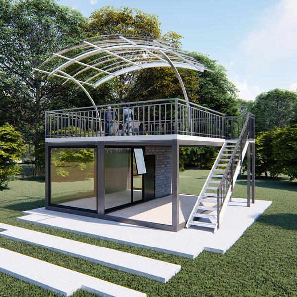 Quality Portable detachable container house luxury mobile tiny house Villa for sale