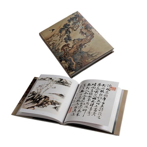 Quality Offset Hardcover Book Printing Cotton Fabric Cover Material With Sleeve for sale
