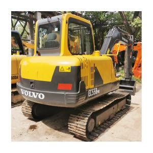 Quality 5 Ton Volvo EC55B Excavator in Good Condition with Direct Injection Engine from for sale