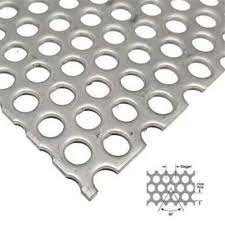 Quality SS316 10mm Round Hole Perforated Stainless Steel Sheet for sale