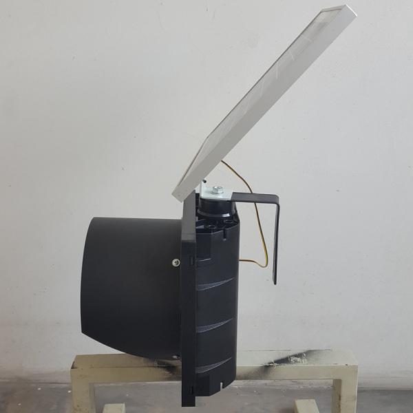 Quality Solar Warning Light 200mm Falsher GQSJD-200-1 Yellow Warning Light for sale