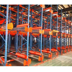 Quality Q235B Steel Radio Shuttle Racking System with 1000 kg to 1500 kg Loading for sale