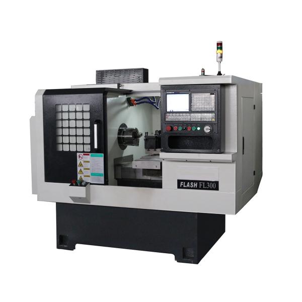 Quality Powerful Smart Flat Bed CNC Lathe FL300 With Linear Guideway for sale