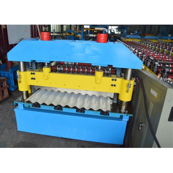 Quality Corrugated Sheet Metal Profile Roof Panel Roll Forming Machine for sale