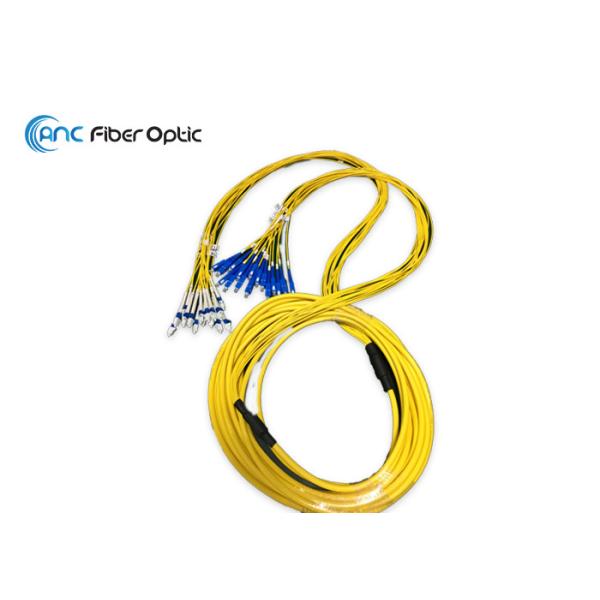 Quality Low Insertion Loss Fiber Optic Patch Cable 12 16 Core With 2.0mm SM SC LC Connector for sale
