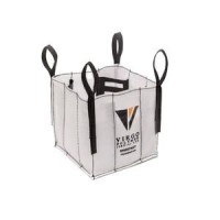 Quality Empty 1 Tonne Fertilizer Bags Fibc Open Top Dust proof Customized for sale
