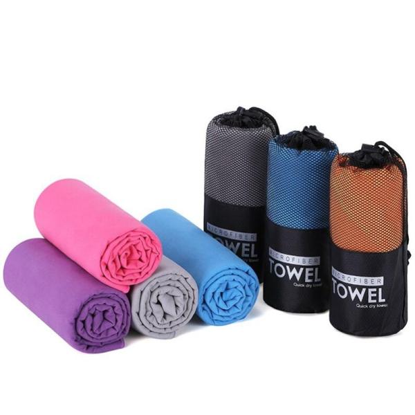 Quality Customizable Microfiber Travel Quick Dry Towel Odor Resistant Quick Dry Beach for sale