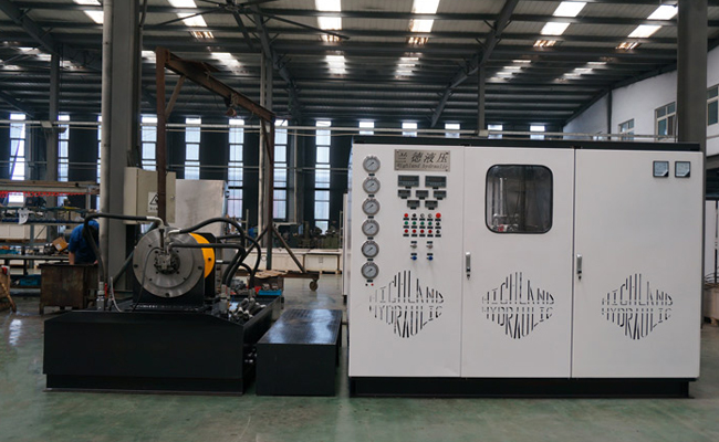 hydraulic pump test stand