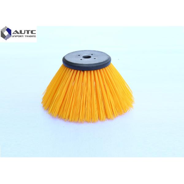 Quality 400*680mm Side Industrial Sweeping Brush , Power Sanitation Circular Street for sale