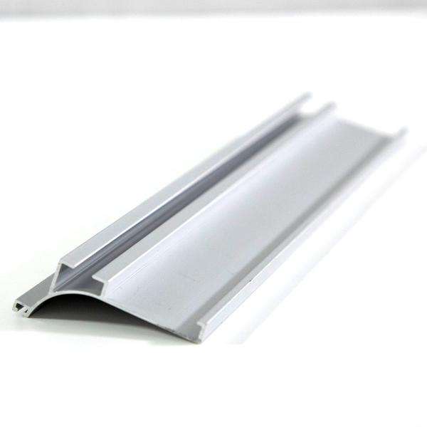 Quality Silver Cabinet Edge Aluminium Kitchen Handles for sale