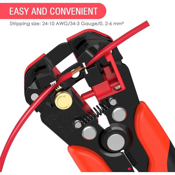 Quality Rustproof Industrial Wire Stripping And Crimping Tool Anti Abrasion for sale