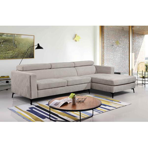 Quality Foldable Sectional Fabric Queen Sleeper Sofa Stain Resistant Multiscene for sale