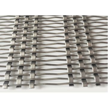Quality SS304 Stainless Steel Partition Wire Mesh Panel For Architectural Woven Wire for sale