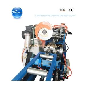 Quality Precise 11KW Upright Racking Roll Forming Machine Hydraulic Cutting System for sale