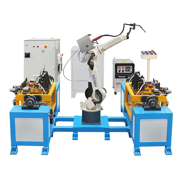 Quality Hwashi 6-Axis Robotic MIG Welding Machine for Chair & Furniture Automation for sale