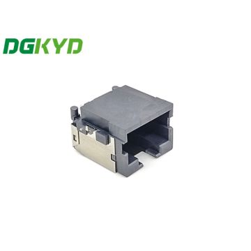 Quality LCP Rj45 Female Connector SMT 8 Pin Sinking On Board DGKYDCB801188GWA6SB1133 for sale