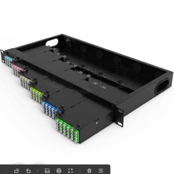 Quality Fiber Optic Equipment Patch Panel Cassette Module MPO Rack 1u 144 Core Upc/APC for sale