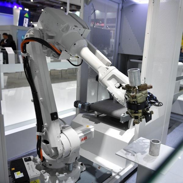 Quality Second Hand ABB IRB120 6 Axis Robot Arm With Payload 3kg Reach for sale