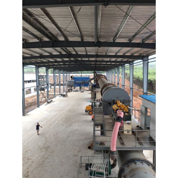 Quality Automatic Material Conveying Rotary Kiln with 12000 Tons per year Capacity and Low NOx Emission for Industrial Use for sale