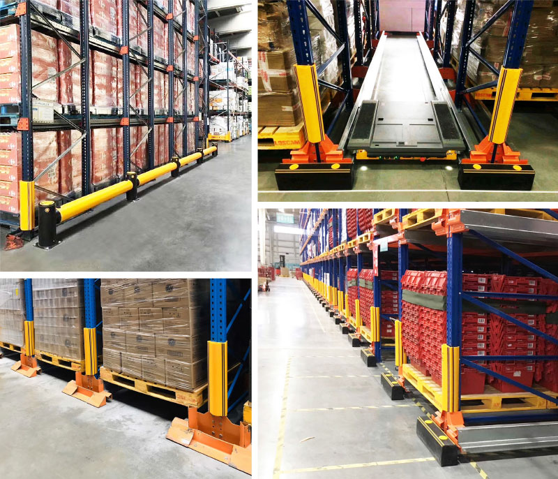 Racking Upright Protectors  Rack End  Protector Guard  Warehouse Safety Bollard