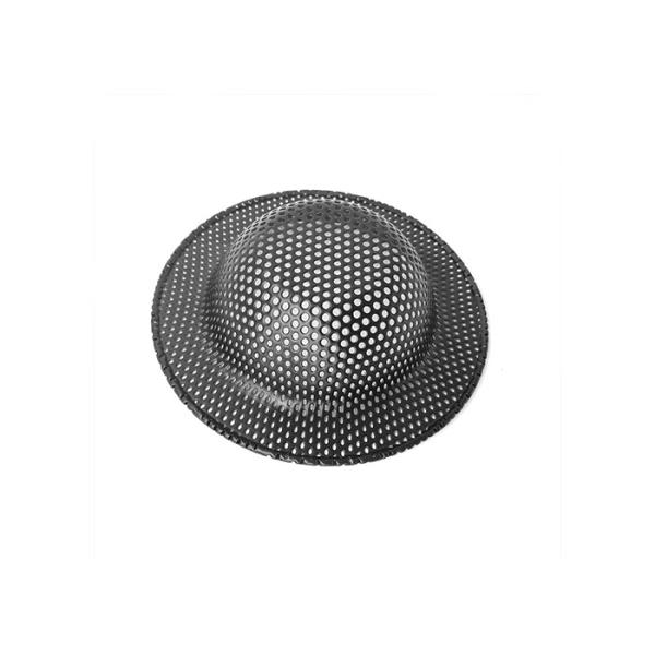 Quality Not Rust Sink Strainer Filter 4.5 Inch Large Wide Rim Perforated for sale