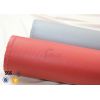 china Red 800℃ Silicone Coated High Silica Fabric Break Twill Weave 750GSM