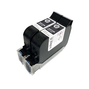 Quality 12.7mm Industrial Ink Cartridges W3T10B Black HP 2590 Solvent Print Cartridge for sale