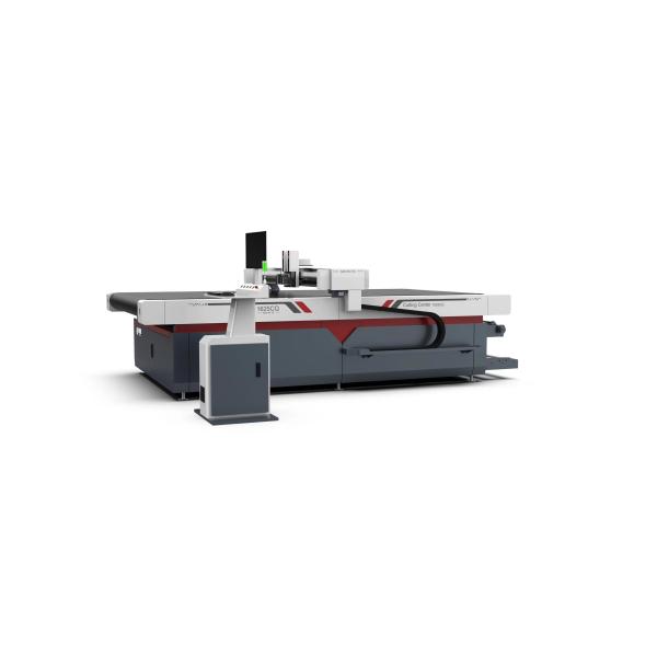 Quality AC 380V/220V±10% 50/60Hz PVC Kt Board Cutting Machine with Dual Heads and CCD for sale