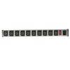 china Rack Mounted PDU Power Distribution Unit With Circuit Breaker Horizontal Install