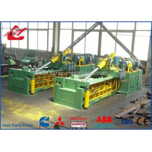 Quality 18.5kW Hydraulic Bailer Machine For Light Scrap Metal Front Out Discharging for sale