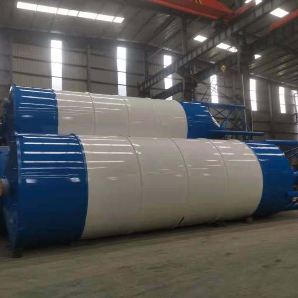 Quality 380V Dry Powder Mortar Cement Silo 50 Ton 120 Ton Fly Ash Silo For Energy And Mining for sale