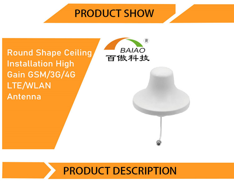 800~2600Mhz Long Range 50Km Doom Smartphone Signal Booster Indoor 4G Gps Wifi Cellular Antenna