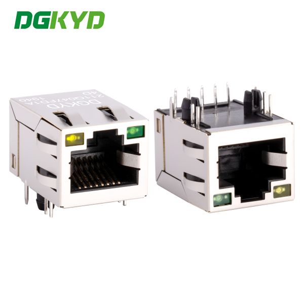 Quality RJ45 Network Connector TAB-UP 8P10C Network Port Socket Rj45 Connector 1000 BASE for sale