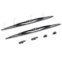 China ISO9001 400mm Snow Wiper Blade With Universal Connector factory