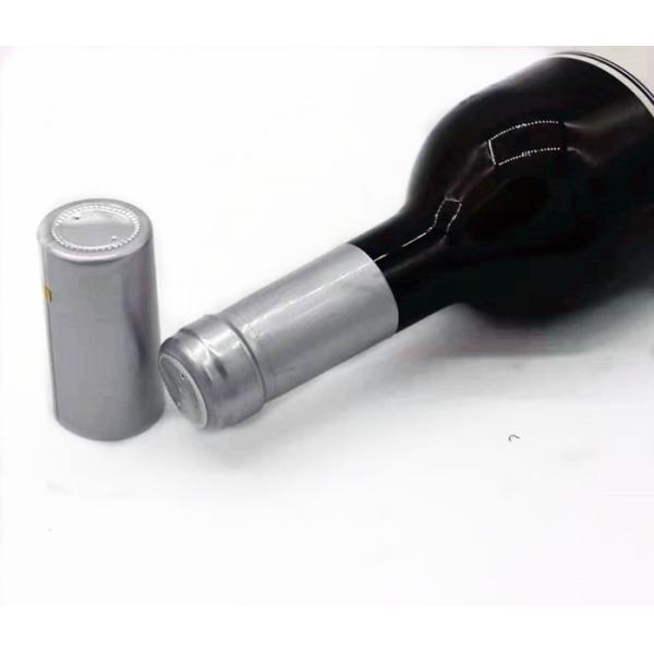 Quality Customized PVC 62x30mm Wine Bottle Heat Shrink Capsules For Liquor Bottles for sale