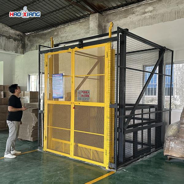 Quality Platform Warehouse Cargo Elevator Steel Heavy Loads Hyd Lifts for sale