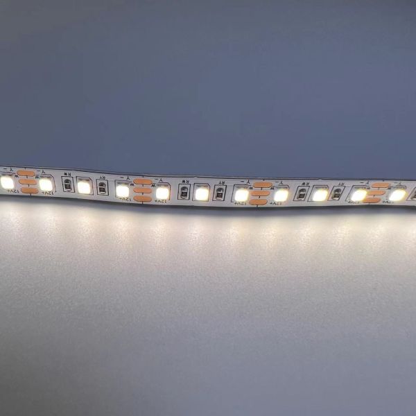 Quality Smd 2835 Adjustable Color Temperature LED Strip 120leds/M 8mm PCB Width for sale