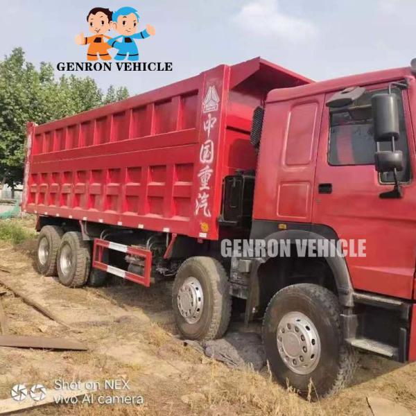 Quality CCC HOWO 12 Wheels Side Tipper Trucks With Air Condition for sale