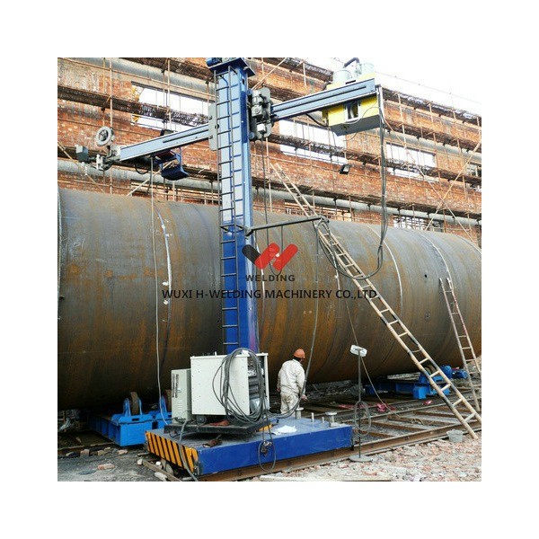 Quality VFD Rotary Vessel Column Boom Welding Machine For Marine Building for sale