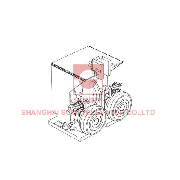 Quality 10m/S Elevator Roller Guides Shoes For Medium High Speed Lifts for sale
