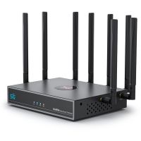 Quality HUASIFEI 5G Cpe Router 12V DC Power Ax3000 Router With SIM Slot for sale