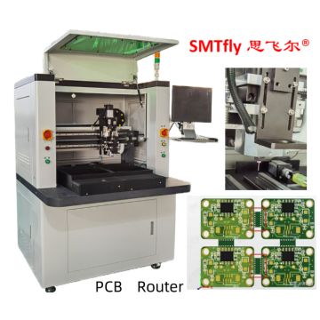 Pcb Router Depaneling Machine Offline 0.01mm Positioning Circuit Board Maker