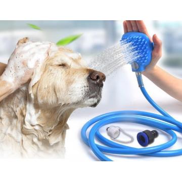 Quality Silicone Dog Shower Sprayer Sustainable Dog Hair Grooming Kit for sale