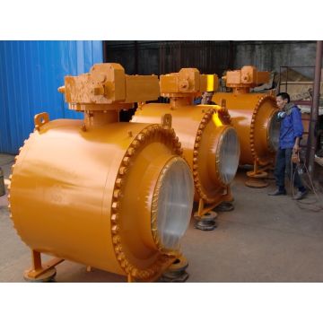 Quality API607 Double Block Bleed Ball Valve , WCB Side Entry Ball Valve for sale