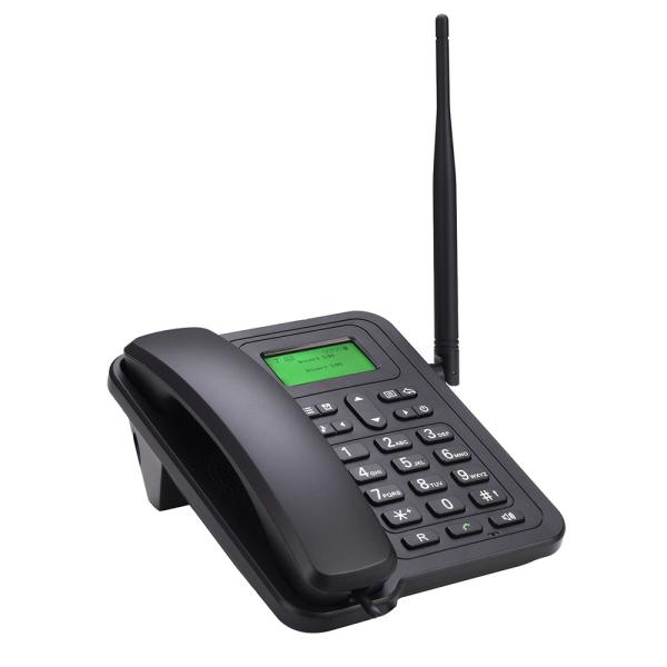 Quality Hand Free GSM Wireless Desktop Phone Rechargeable Backup Battery for sale