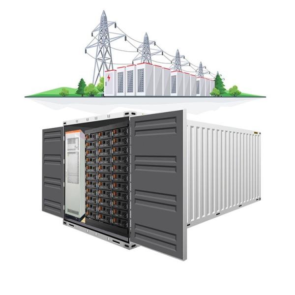 Quality High Performance Battery Energy Storage Station System 670V With Solar Panel for sale