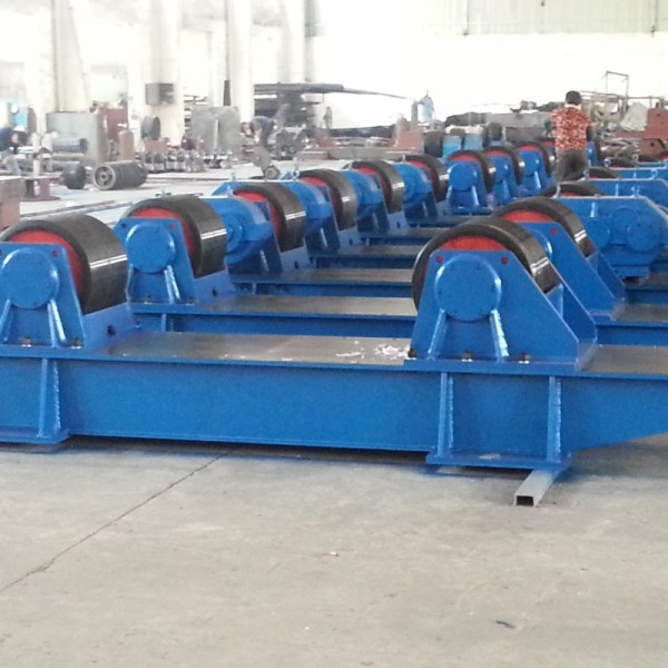 Quality 10T Bolt Adjusting Welding Turning Roll For Circular Cylinder for sale