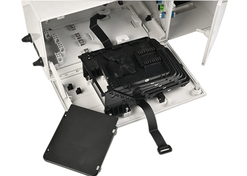 Quality 48 Core Fiber Termination Box SCAPC Adapters Ethernet Terminal Box 48 Splices for sale