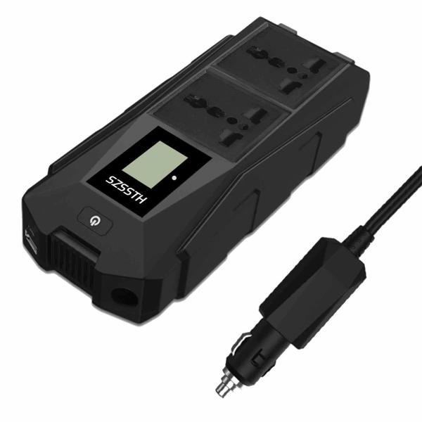 Quality 300W 12V Car Power Inverter DC to AC Conversion for Multiple Output Types and for sale